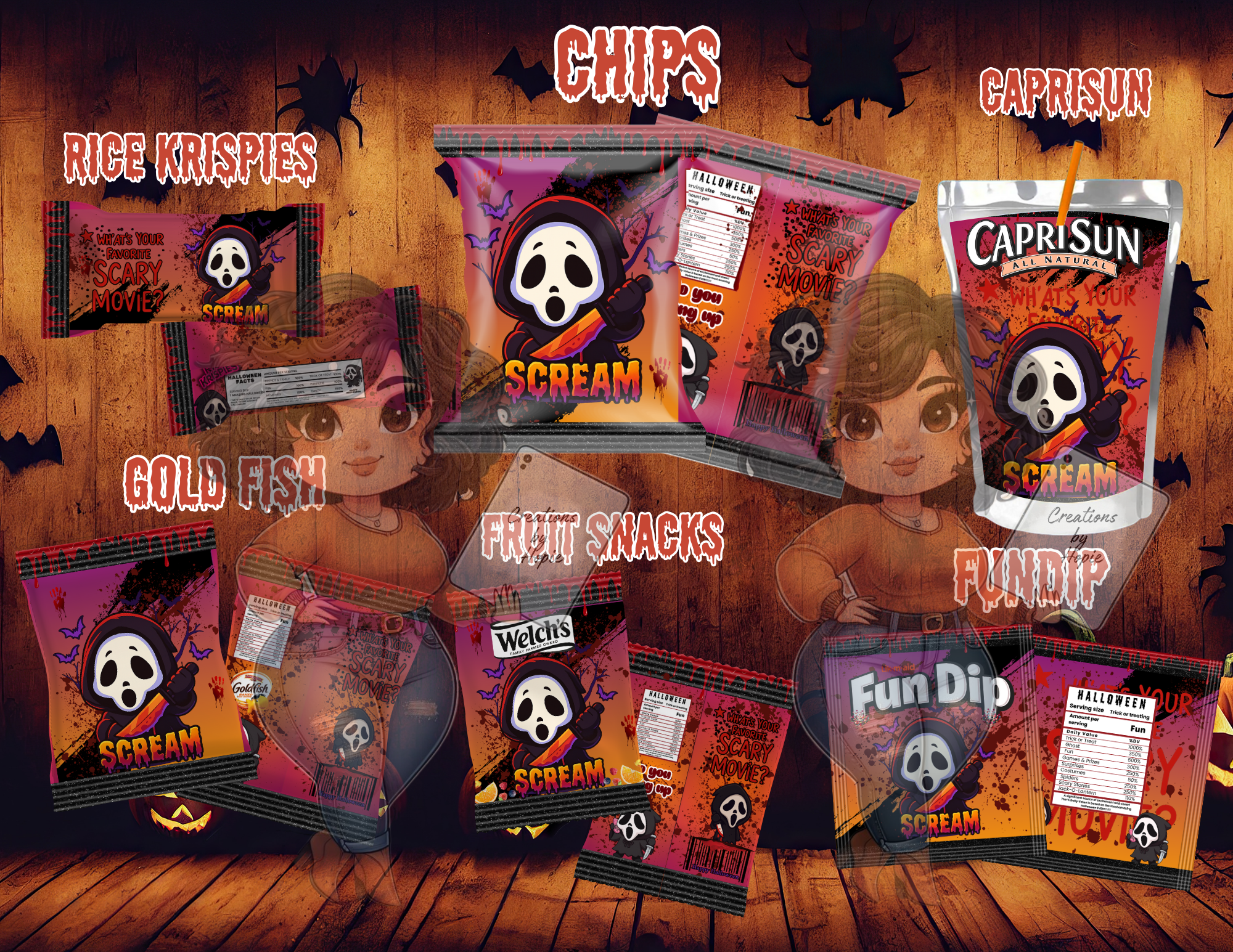 Horror #2 Party Bundle – Creations By Hopie