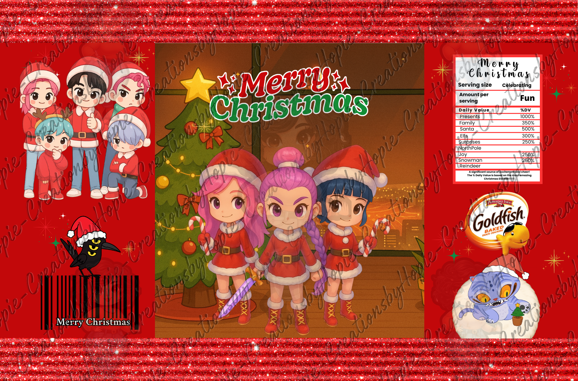 Pop #2 Crackers (Xmas) – Creations By Hopie
