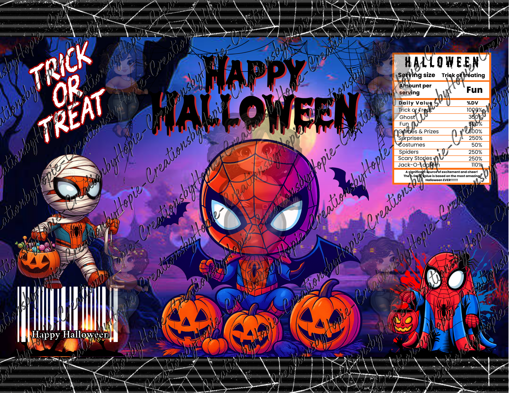 Spider Chips – Creations By Hopie