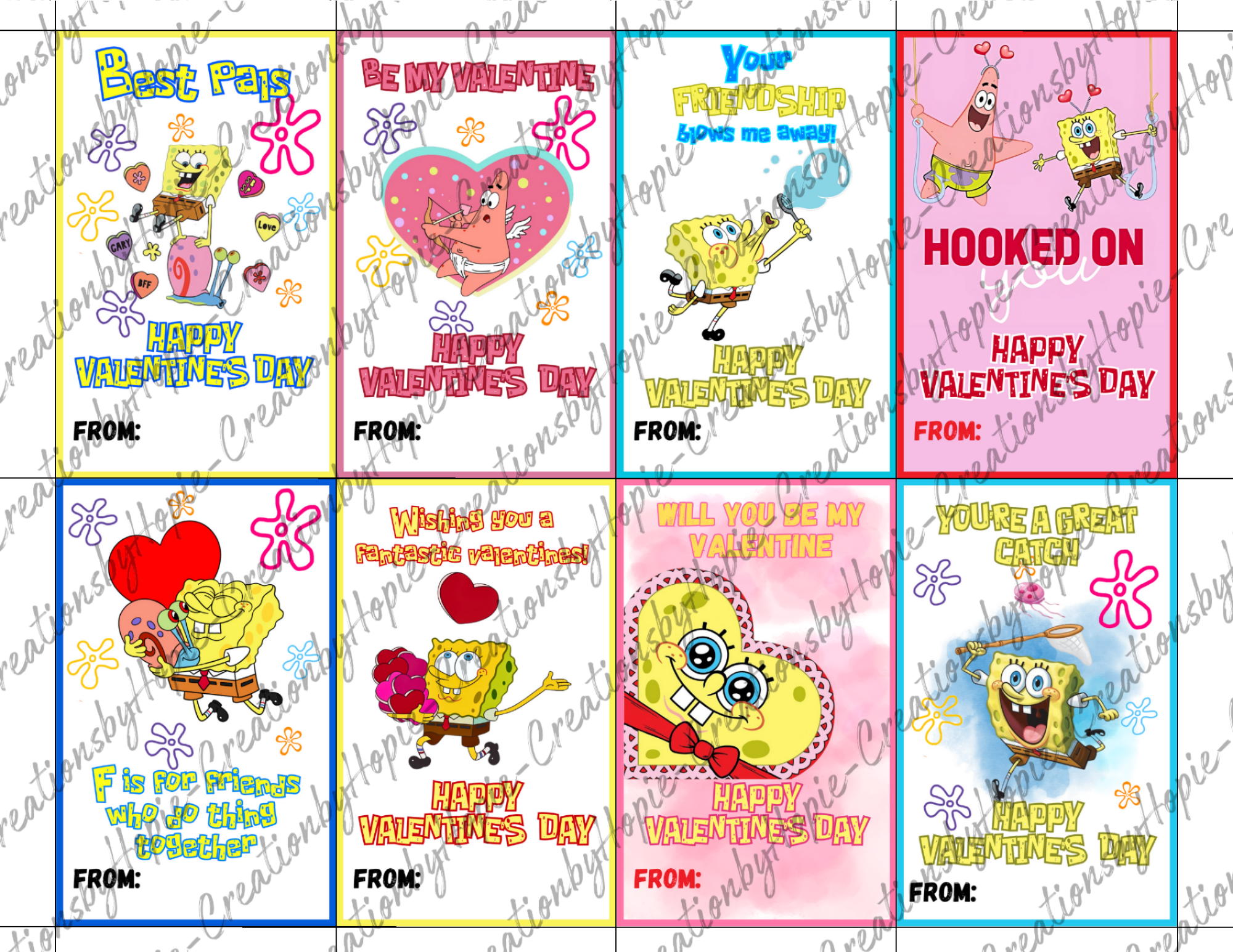 Sponge Valentines Day Cards – Creations By Hopie